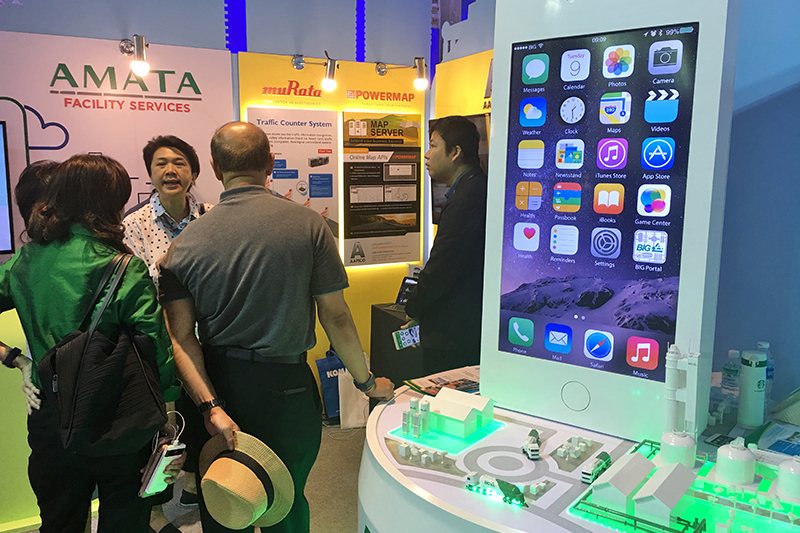 Amata IG Showed Innovative Application in Amata Smart City Exhibition