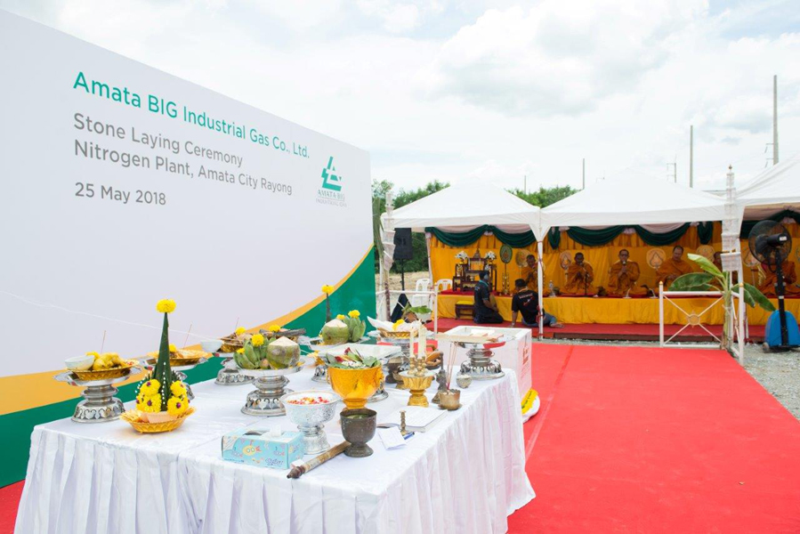 ABIG Held Foundation Stone Laying Ceremony for Nitrogen Plant in Amata City