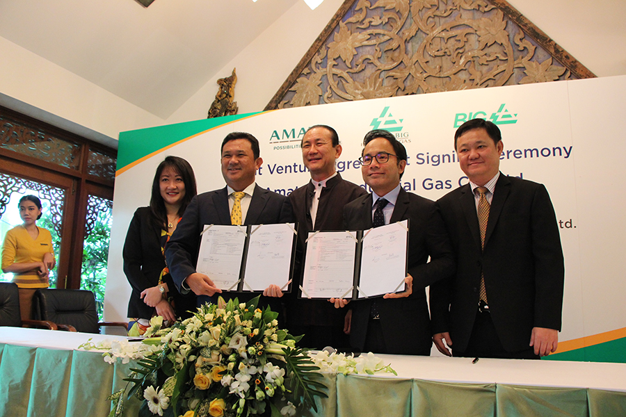 อมตะ-บีไอจี เปิดบริษัทลูก “ABIG” ตั้งโรงงานผลิตก๊าซฯ รับอีอีซี