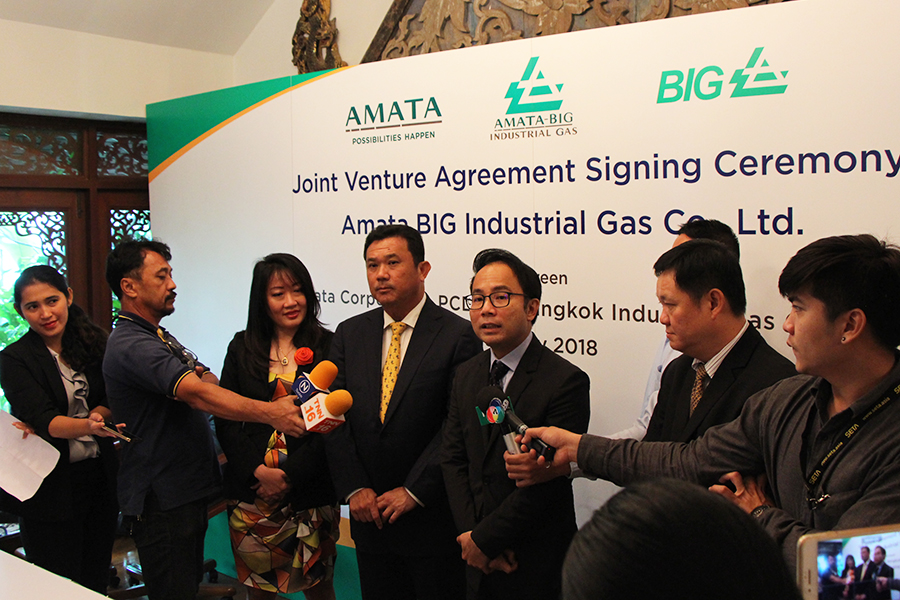 AMATA joins hand with BIG to set-up a new subsidiary “ABIG” to supply ...