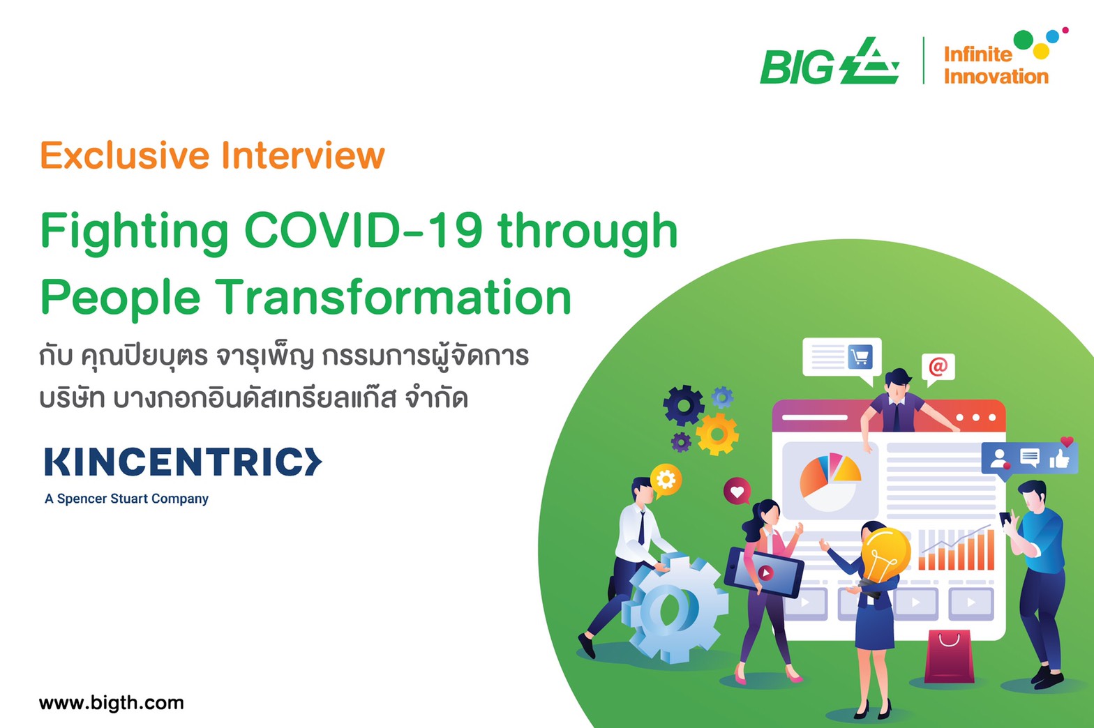 Fighting COVID-19 through People Transformation