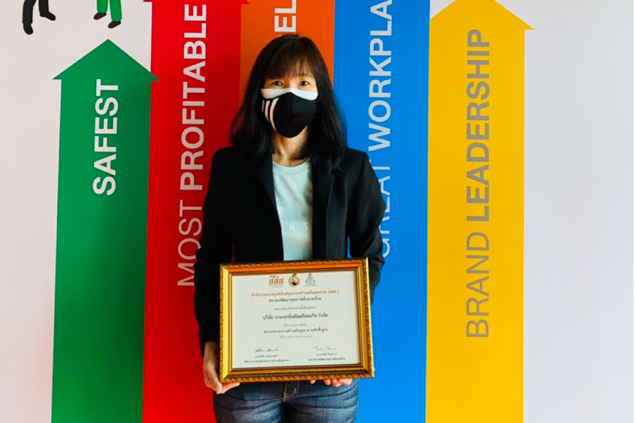 BIG Receives Health Promotion Enterprise Certificate from ThaiHealth