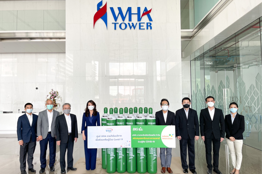 BIG Supports Medical O2 for Samut Prakan Ruamjai 5 Field Hospital