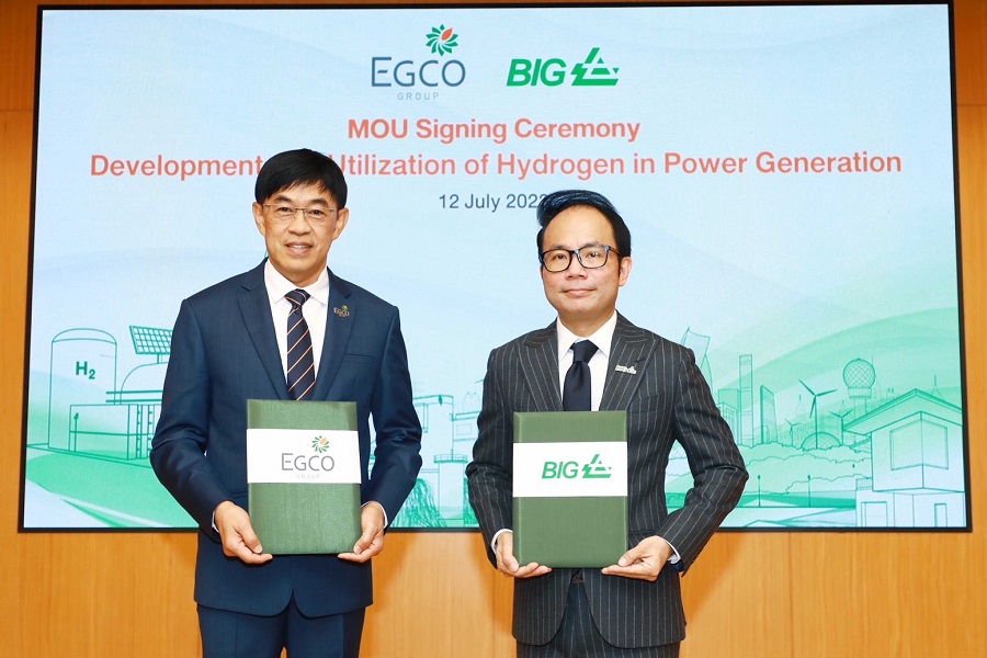 EGCO Group - BIG to Study Hydrogen and Fuel Cell Power Generation