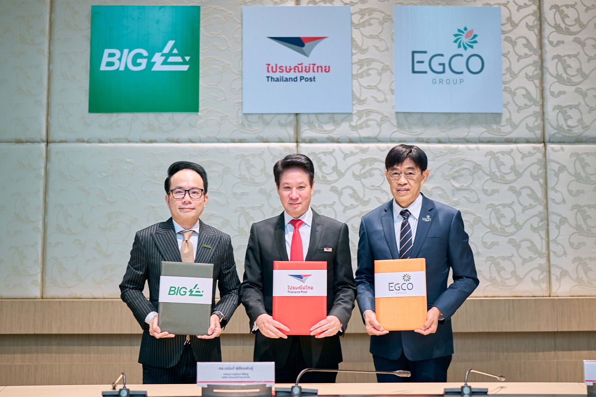 BIG-Thailand Post-EGCO Group to Pioneer Hydrogen Energy in Logistics
